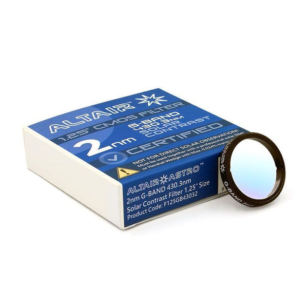 Altair 2nm G-Band Solar Contrast Filter - 1.25" 430.3nm – World of ...